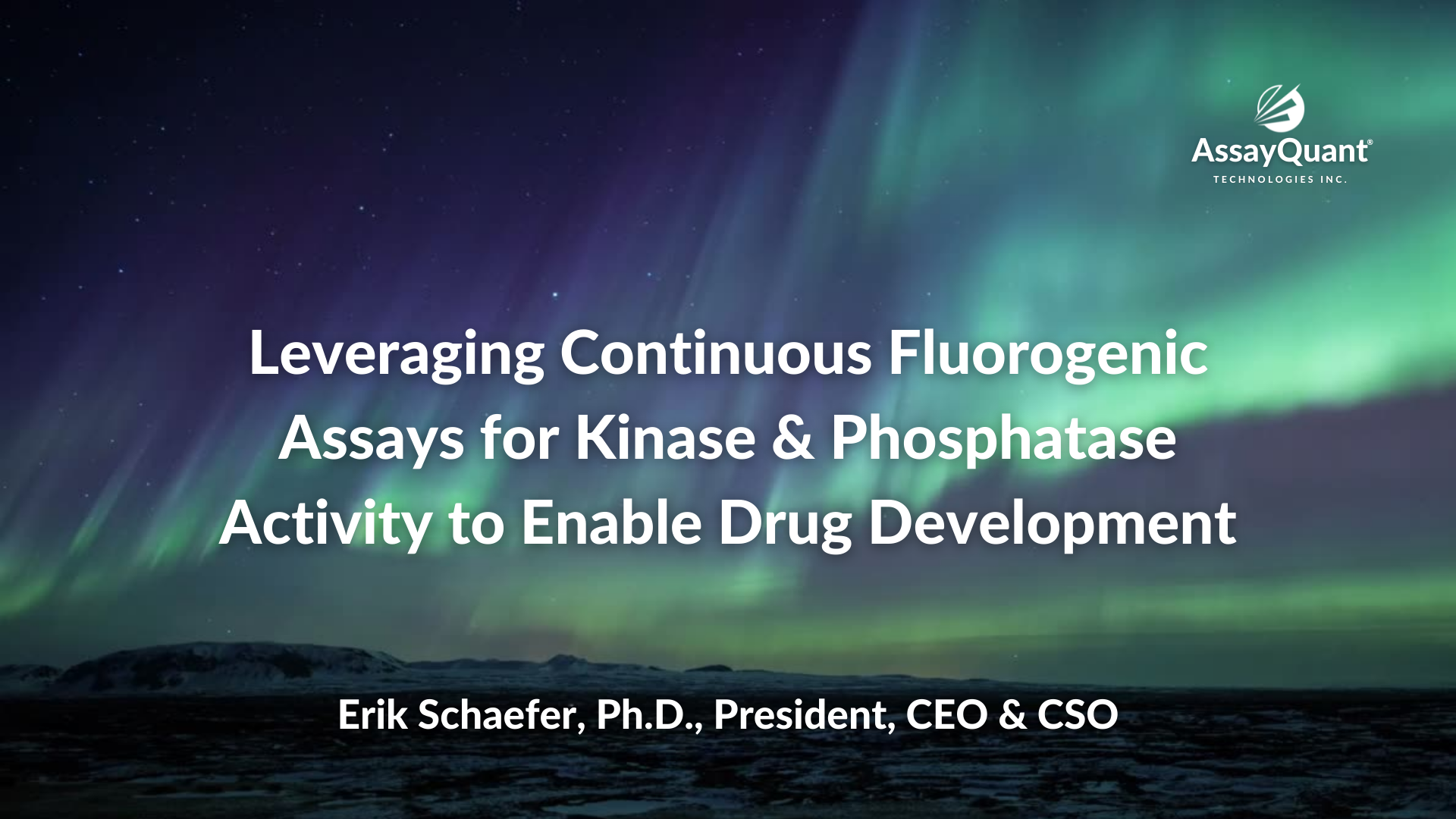 AssayQuant Technical Presentation + Q&A with Science Team!